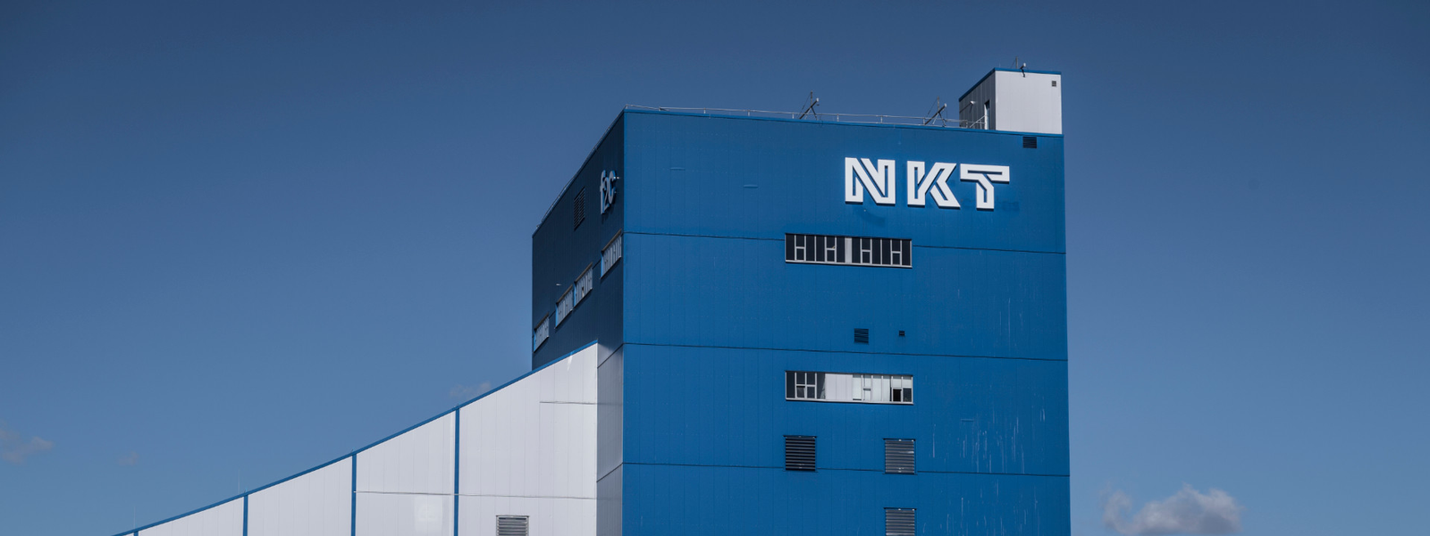 NKT runs its high-voltage power cable factories on renewable energy